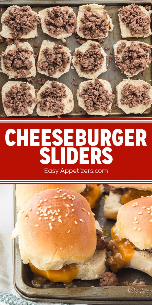 Cheeseburger Sliders - Easy Appetizers