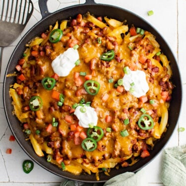 Loaded Chili Cheese Fries - Easy Appetizers